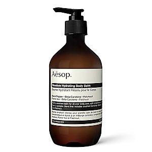 Aesop Resolute Hydrating Body Balm - Hydrate and Nourish The Skin - Formulated with Shea Butter, Oils of Wheat Germ, and Sweet Almond - 16.7 oz