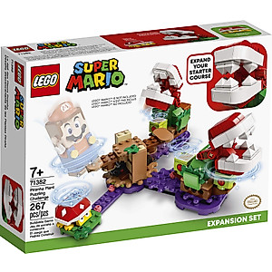 LEGO Super Mario Piranha Plant Puzzling Challenge Expansion Set 71382 Building Kit; Unique Toy for Creative Kids, New 2021 (267 Pieces)