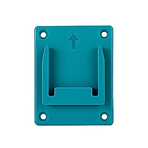 5 Packs Tool Holder Dock Mount for Makita 18V Li-ion Drill Tools Holder, Hanger(lot of 5,cyan-blue)