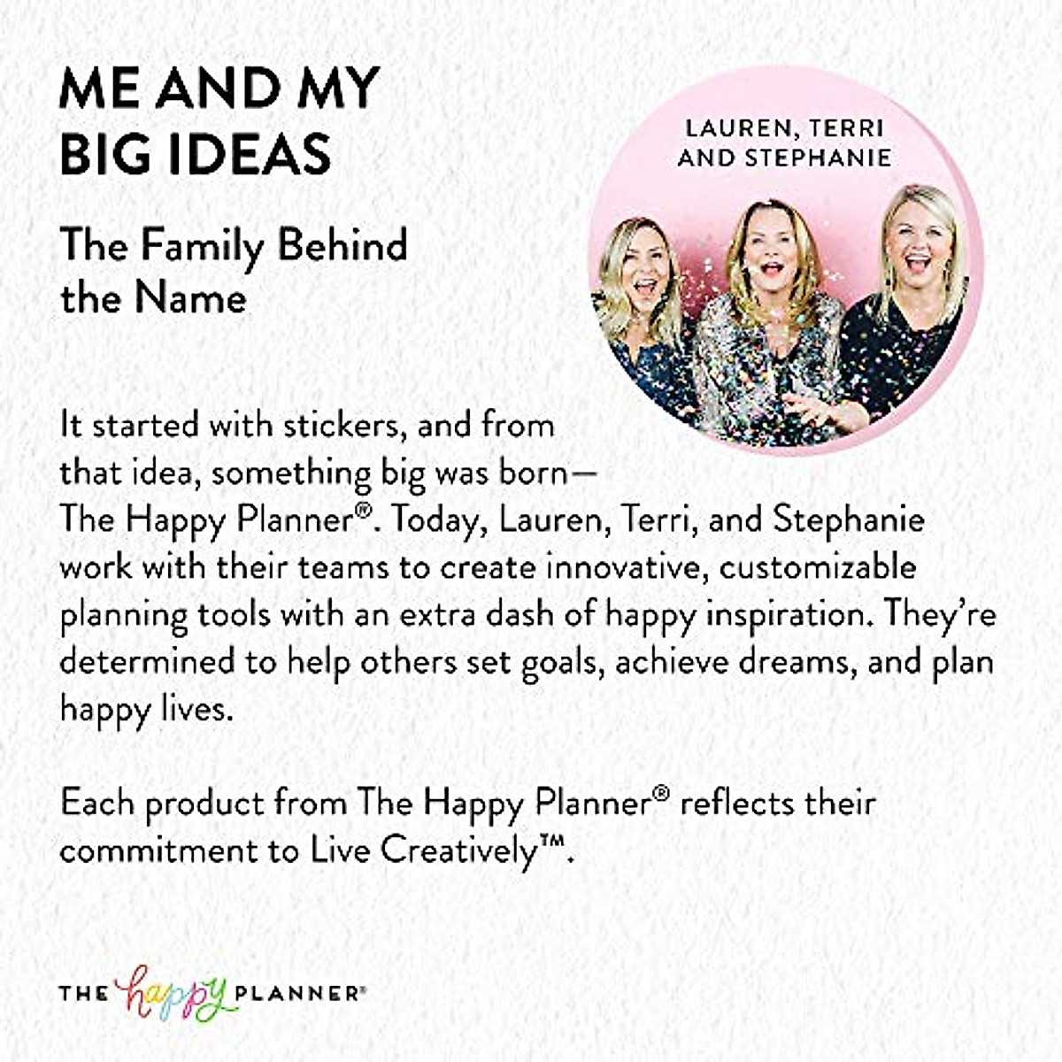 me & my BIG ideas The Happy Planner - Micro Botanical Garden Memo Book, Multicolor (PMBM-12)