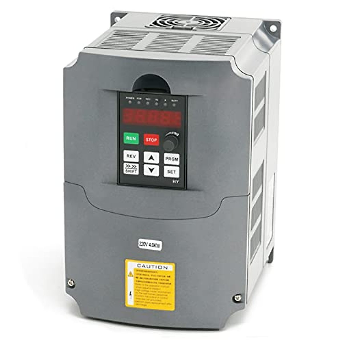 Huanyang VFD,Single to 3 Phase,Variable Frequency Drive,4kW 5HP 220V Input AC 17A for Motor Speed Control,HY Series