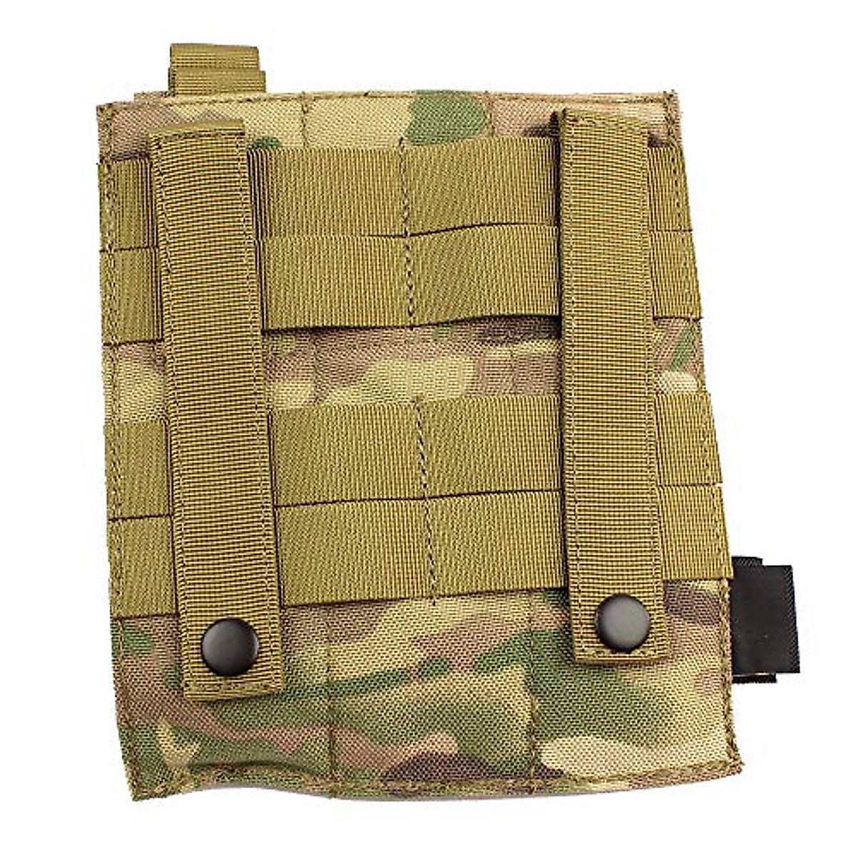 ROCOTACTICAL Tactical Molle Magazine Pouch, Open Top, Kriss Tactical Triple Mag Pouch, Molle Triple Tactical Mag Pouch (CP Multicam)