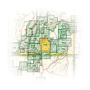 Canyons of the Escalante Map [Grand Staircase-Escalante National Monument] (National Geographic Trails Illustrated Map, 710)