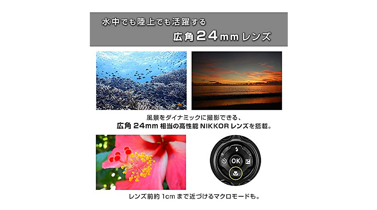 Nikon COOLPIX W300 Waterproof Camera - 4K UHD & Rugged Design