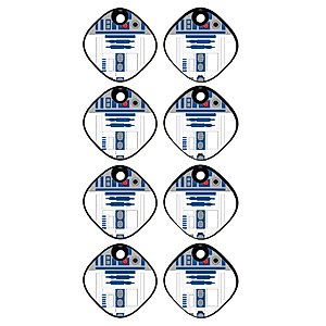 MightySkins Skin Compatible with Samsung Galaxy SmartTag (4 Pack) - Cyber Bot | Protective, Durable, and Unique Vinyl Decal wrap Cover | Easy to Apply, Remove, and Change Styles | Made in The USA
