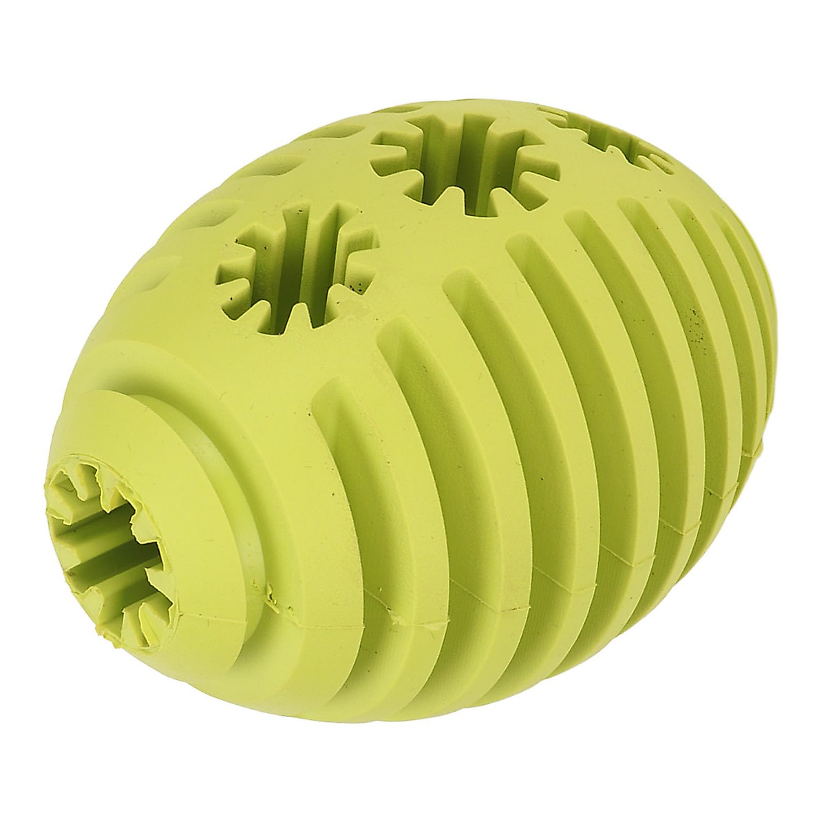 ZYLLZY Rubber Pet Rugby Toy, Environmental Protection Rubber Chew Pet Rugby Balls Toy, Rubber Football Dog Toy for Puppy Small Medium Pets