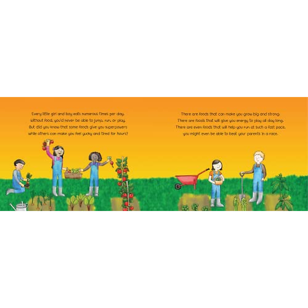 The Land of Secret Superpowers: Vegetables