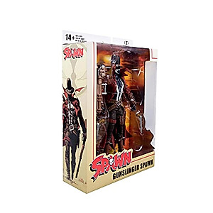McFarlane Toys - Spawn Gunslinger 7" Action Figure with Gatling Gun and Accessories