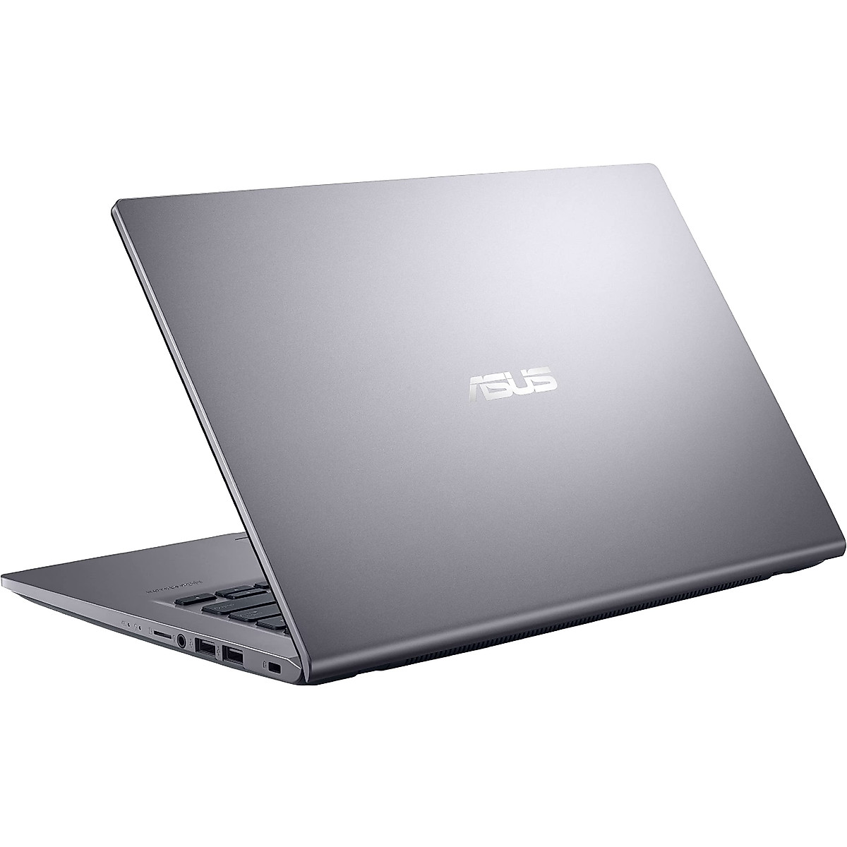 ASUS Vivobook 14 Thin and Light Slate Grey Laptop 14.0" HD Display (AMD Ryzen 3 3250U, 12GB RAM, 256GB PCIe SSD, AMD Radeon, USB Type-C, WiFi 5, BT 5, Webcam, Win 11 Home S-Mode) w/DKZ USB Hub