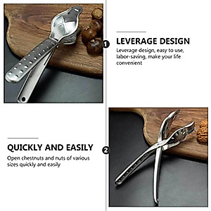 HEMOTON Crab Crackers Nut Cracker Forks Set Opener Shellfish Lobster Leg Sheller Seafood Eating Tools Kitchen Accessories