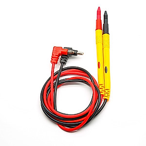LDEXIN 2 Pairs Digital Multimeter Test Leads Banana Plug, Voltmeter Test Probe Multimeter Probes 10A 1000V