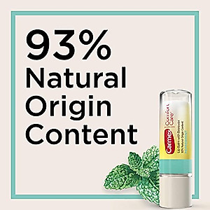 Carmex Comfort Care Lip Balm Stick with Beeswax, Peppermint Lip Balm - 0.15 OZ Each, 2 Count (Pack of 3)