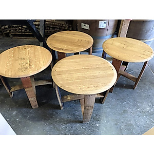 Wine Barrel Side Table