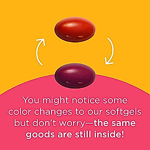 OLLY Ultra Strength Prenatal Multivitamin Softgels, Supports Healthy Growth, Brain Development, Iron, Folic Acid, DHA, Vitamins C, E, 30 Day Supply-60 Count (Packaging May Vary)