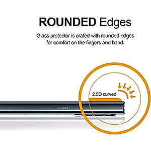 Supershieldz (3 Pack) Designed for Samsung Galaxy Z Fold 4 5G (Front Screen Only) Tempered Glass Screen Protector, 0.33mm, Case Friendly, Anti Scratch, Bubble Free