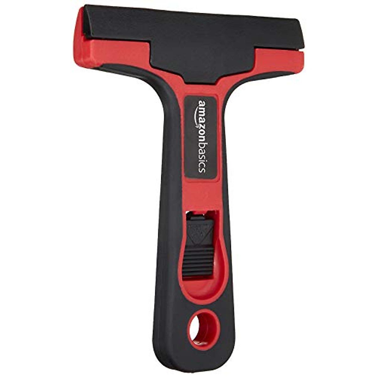 Amazon Basics 4" Glass and Tile Scraper with Soft Grip