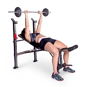 CAP Barbell Strength Bench Standard Bench with Leg curl