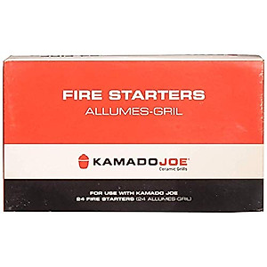 Kamado Joe Chemical Free Odorless Safe Outside Grill Fire Starter Cube (48 Pack)