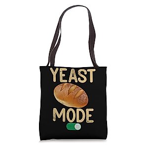 Bread Baking Yeast Mode Sourdough Starter Jar Delicious Cake Tote Bag