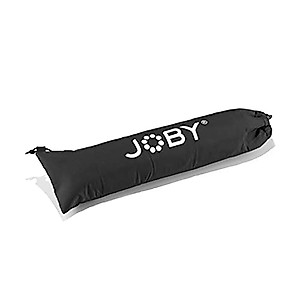 JOBY Compact Action Tripod, Camera Tripod with Ball Head, Universal ¼-20” Quick Release Mount and Carrying Bag, for CSC,DSLR, Mirrorless Cameras, Colour: Black, 1.5kg Capacity