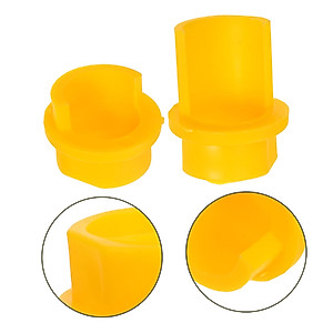 SOLUSTRE 1 Pair Yellow Mop Wringer Down Press Wringer Mop Bucket Wringer Only Mop Strainer Industrial Cleaning Accessories for Commercial Floor Mopping Buckets