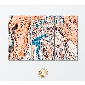 Creative Mixing Acrylic Paints Canvas Print 1 Panel / 36x24 inches