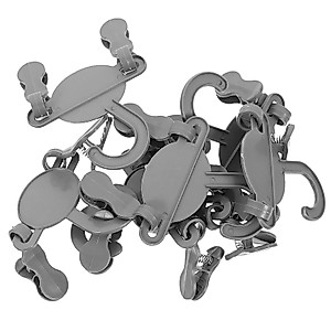 Zerodeko 10pcs Children's Shoe Clip Kids Hangers Childrens Closet Clothes Hangers Food Drying Rack Muffin Container Infant Socks Hanger Home Supplies Plastic Organizer Coat Baby