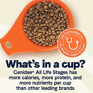 Canidae All Life Stages Dry Dog Food, Large Breed Formula with Turkey Meal & Brown Rice, 40 lbs.