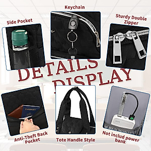 Mogplof 15.6 Laptop Backpack for Women, Large Work Backpack Wide Open for Laptop Bookbag with USB Charging Port for College School Girls, Teacher Nurse Travel Backpacks Water Resistant Casual Daypack