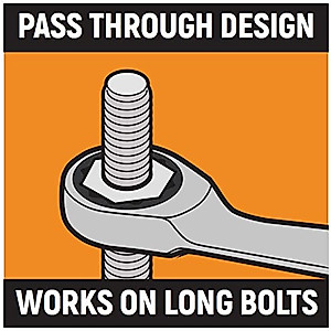 GEARWRENCH 4 Pc. 12 Pt. Reversible S-Shape Double Box Ratcheting Wrench Set, SAE - 85399