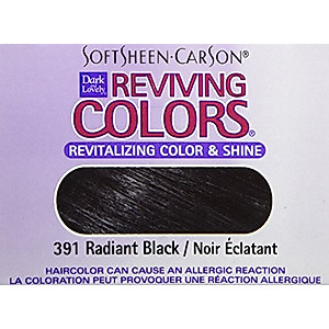 SoftSheen-Carson Dark and Lovely Reviving Colors Nourishing Color & Shine, Radiant Black 391
