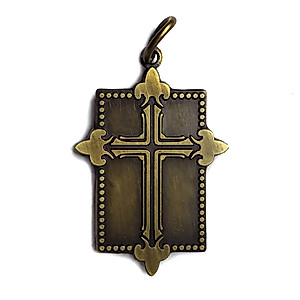 St. Michael Medal with Holy Card Bronze
