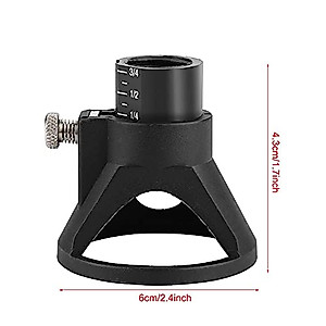 Drill Locator Rotary Positioner Professional Drill Grindering &Polishing Positioner Retainer Rotary Tool Accessory Electric Locator Horn Carving Rotary Tool Attachment