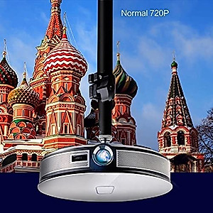 Feilx Mini Projector 2022 Upgraded Portable Video-Projector,Portable DLP Mini Projector 1280x720P WiFi HDMI Compatible Support 1080P 4K Home Theater Projector