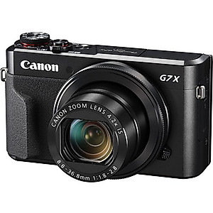 PowerShot G7 X Mark II 20.1MP 4.2X Optical Zoom Digital Camera + Expo Premium Accessories Bundle - International Version (No Warranty) (Renewed)