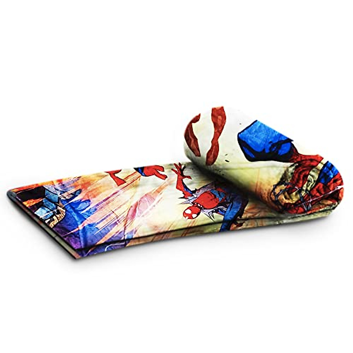 Bazillion Dreams Marvel Spider-Man Spider-Verse Characters Fleece Softest Comfy Throw Blanket for Adults & Kids| Measures 60 x 45 Inches