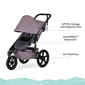 BOB Gear Alterrain Jogging Stroller, Melange Lilac