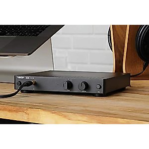 Drop THX AAA ONE Headphone Amplifier - Desktop Amp with Single-Ended RCA Inputs and Preamp Output, Black
