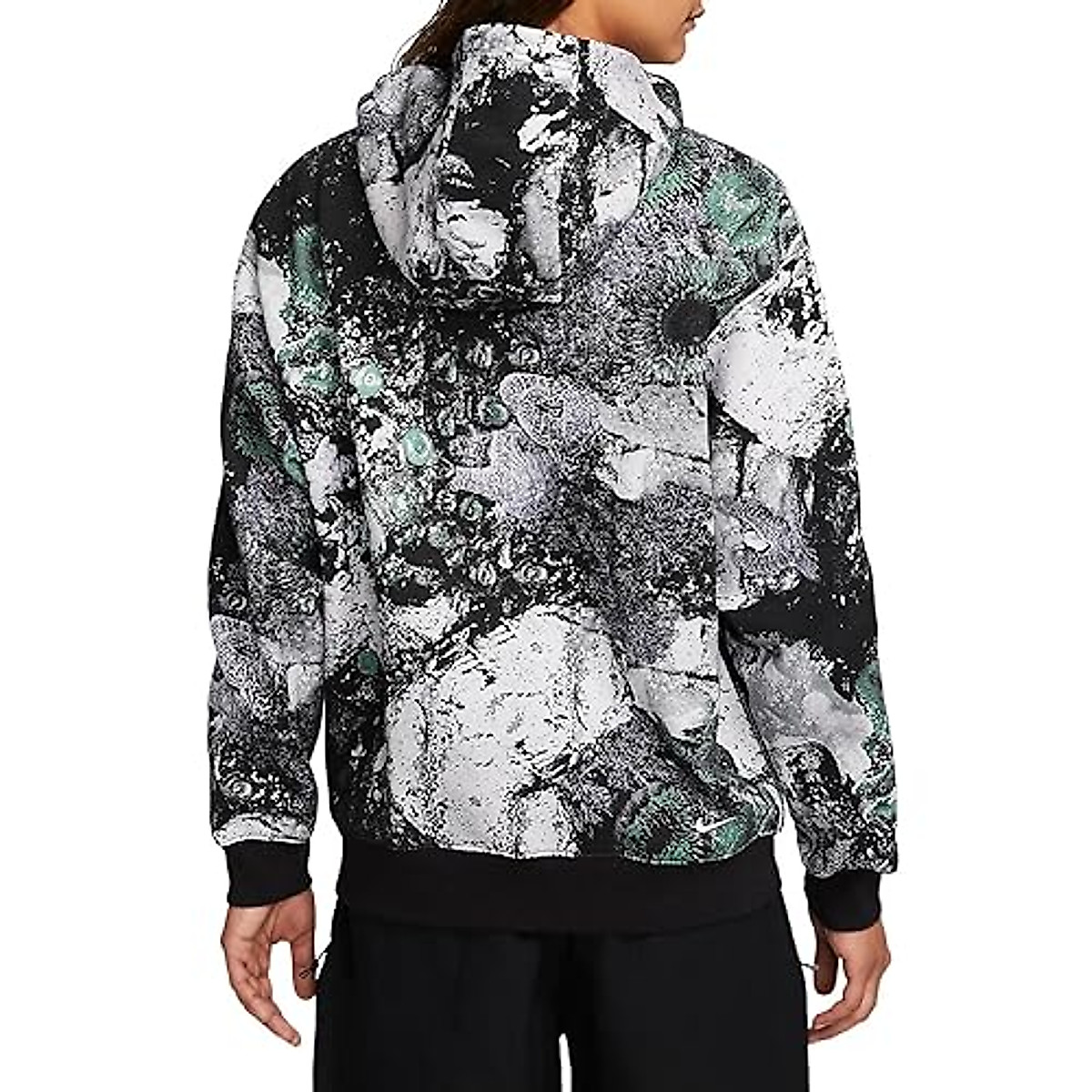 Nike ACG Therma-FIT Tuff Fleece Pullover Hoodie ADULT UNISEX (Standard, Large, Ashen Slate/Black/Summit White)