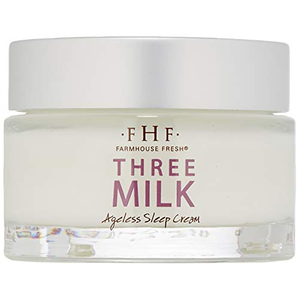 FarmHouse Fresh Face Moisturizer, Anti-Aging Cream. Hydrating Peptide Overnight Cream, Three Milk Ageless Sleep Cream. 1.7 Fl Oz