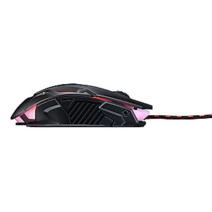Acer Nitro Gaming Mouse III: 6D Optical Gaming Mouse with High 125MHz Polling Rate | 7 Colorful Breathing Lights with LED Logo and Pattern | 6 Optional DPI Shifts (800-7200) | 6 Buttons