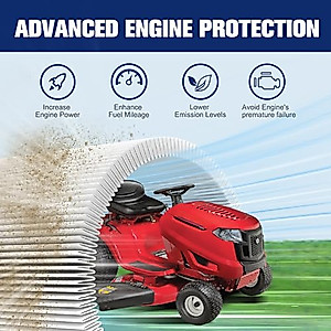 Powtol 20 083 02-S Air Filter+52 050 02-S Oil Filter fits Kohler Courage 15 16 17 18 19 20 21 22 HP YTH21K46 YTH20K46 Engines KH-20-083-02-S KH-20-883-02-S1