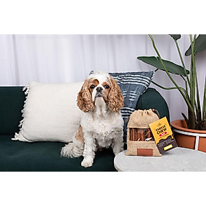 peaksNpaws Premium Cheese Chews -All Natural - 100% Digestibility - Grain, Gluten & Stink Free - Low in Fat, High in Protein - Medium Value Pack Beef Flavor