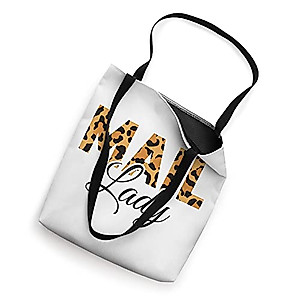 Post Office Postal Worker Leopard Cheetah Mail Lady Tote Bag