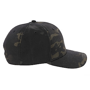 Jeep Text Logo Low Profile Trucker Hat Black Camo/Green Hat