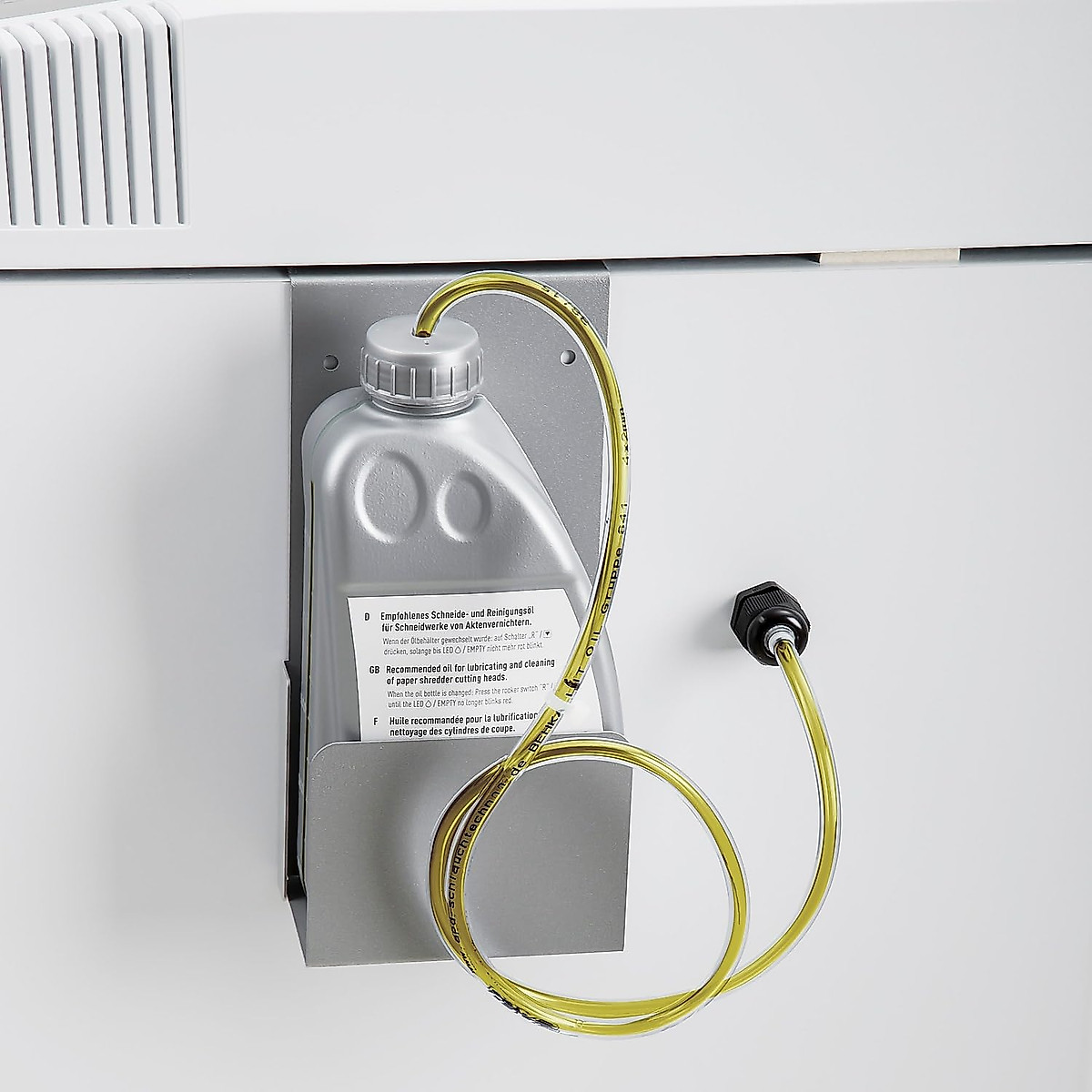 4005 Cross Cut Commercial Office Paper Shredder with Automatic Oiler, Continuous Operation, 37-39 Sheet Capacity, 44 Gal Bin, 20AMP Required