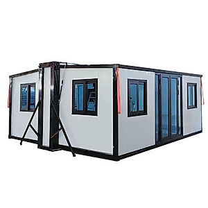 Insulated Prefab Folding Expandable Container Homes Tiny House Portable Container Home