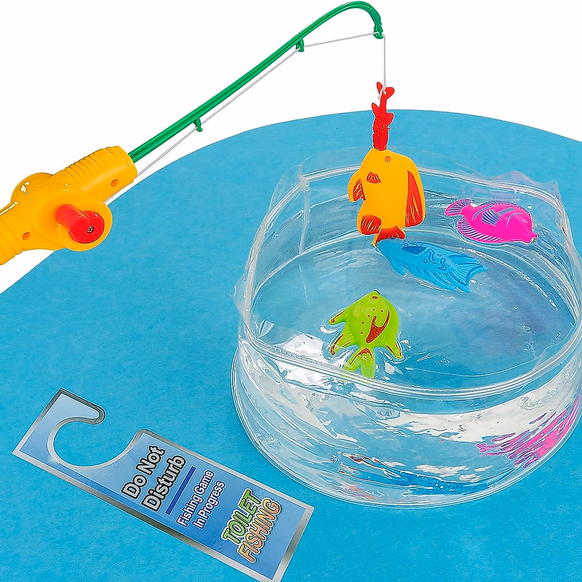 Potty Fisher Toilet Fishing Game - Fairly Odd Novelties - Funny Novelty Gag Joke Bathroom Gift