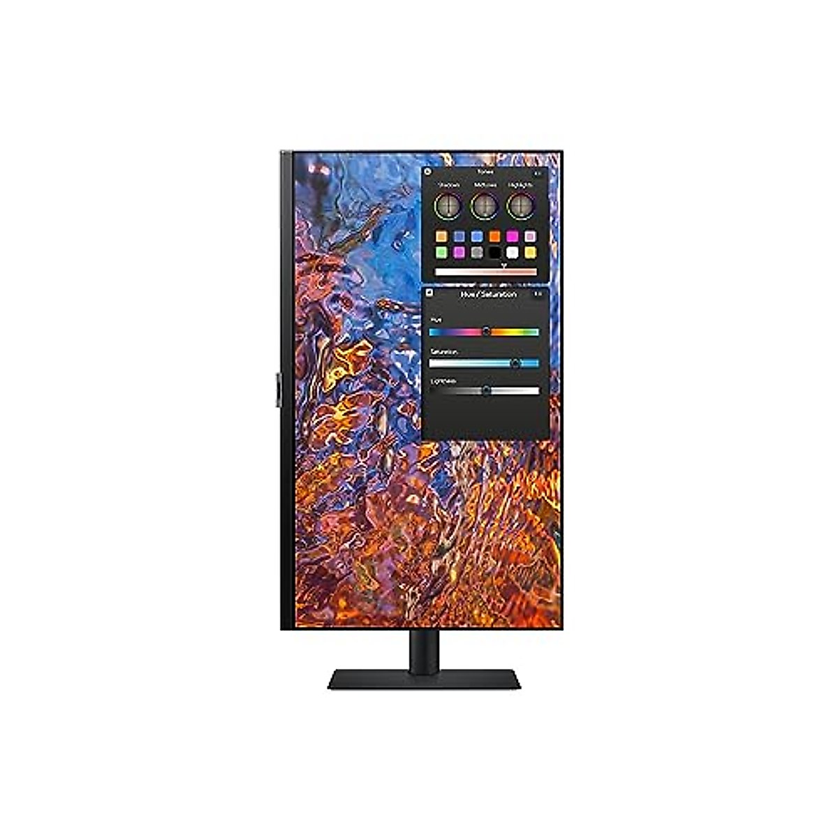 SAMSUNG 32-Inch ViewFinity S80PB Series UHD Monitor, DCI-P3 98%, VESA DisplayHDR 600, IPS Panel, Matte Display, USB-C, PIP/PBP, Intelligent Eye Care, LS32B806PXNXGO, 2023,Black