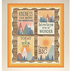 Teacher Created Resources Moving Mountains Sunrise Straight Border Trim